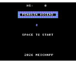 Penguin Ascend (2026, MSX, Meichnpp) | Comments | Generation MSX