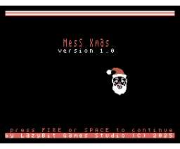MesS Xmas (2025, MSX, LazyBit Games Studio) | Media | Generation MSX
