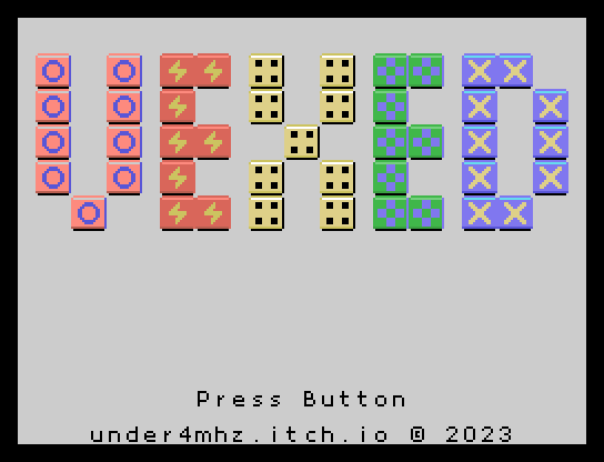 Vexed (2023, MSX, Under4Mhz) | Generation MSX